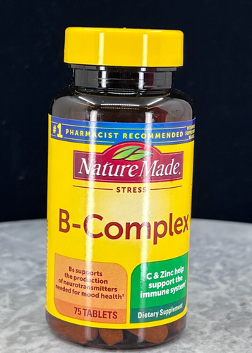 NatureMade B-Complex 75 tablets Supplement- (NEW) | eBay