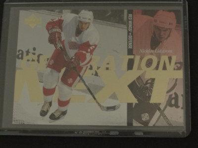 1996-97 Upper Deck Generation Next X22 Nicklas Lidstrom / Anders ...