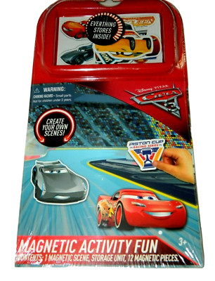Disney Pixar Cars 3 Magnetic Activity Fun Set NEW - Create Your Own ...