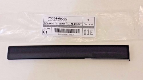 LEXUS OEM FACTORY DRIVER SIDE REAR ROOF DRIP MOLDING 2003-2009 GX470 | eBay