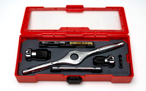Snap On Tools NEW TDRSET 7pc Tap and Die Tool Set SAE/ Metric Thread ...