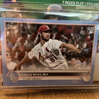 2022 Topps Update JAKE WALSH Father’s Day /50 RC SP Cardinals | eBay