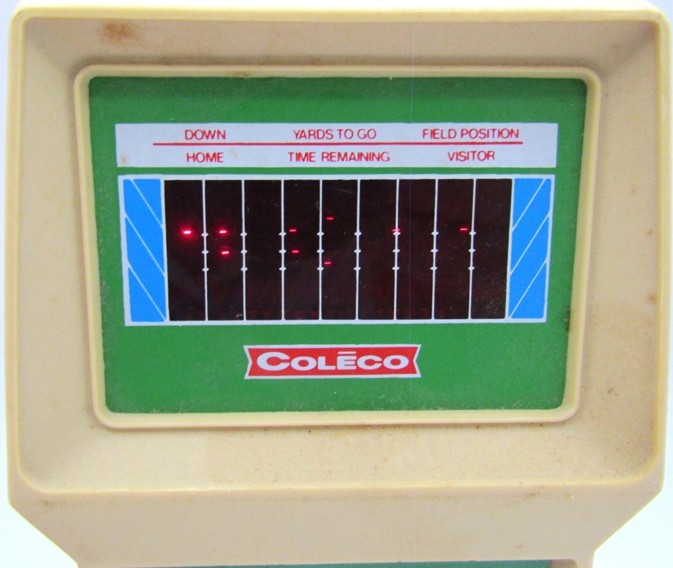 1978 Coleco Football Electronic Quarterback Handheld Game WORKS | eBay