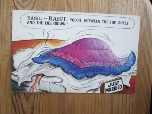 Bamforth Comic Postcard 987 "BASIL - BASIL you're b ..." FITZPATRICK ...