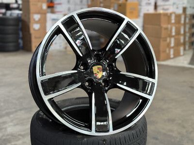 Genuine Used 20" Porsche Cayman 718 BBS (4 wheel) 5x130 Fit Boxster 981 ...