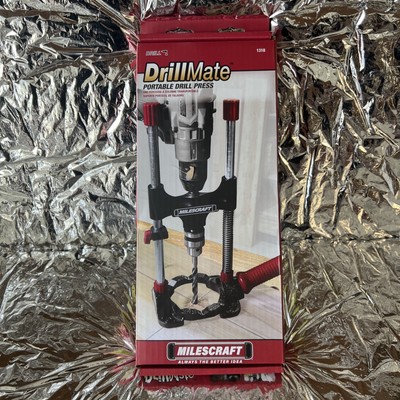 Milescraft 1318 DrillMate Portable Drill Guide - Drill Guide Attachment ...