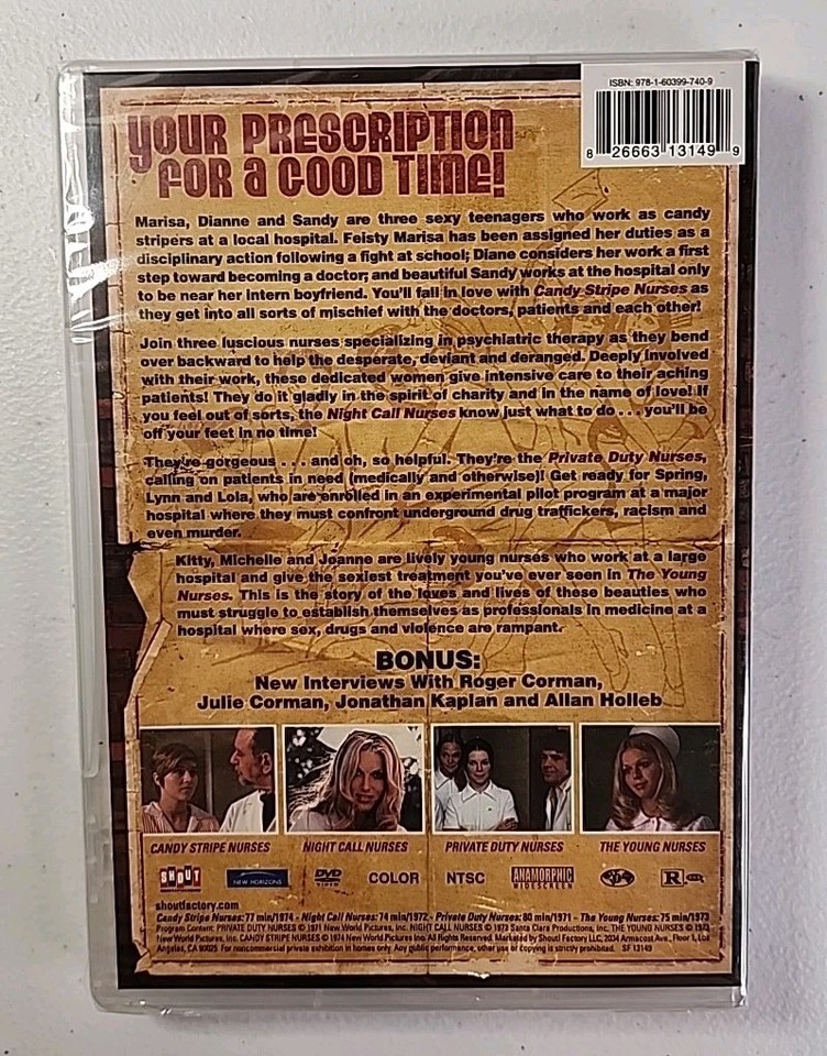 Roger Corman's Cult Classics All-Night Marathon: the Nurses Collection ...