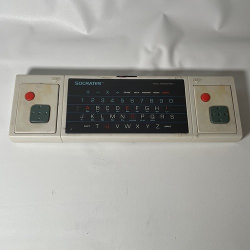 Vintage Vtech Socrates Educational Video Game System Keyboard For Parts ...