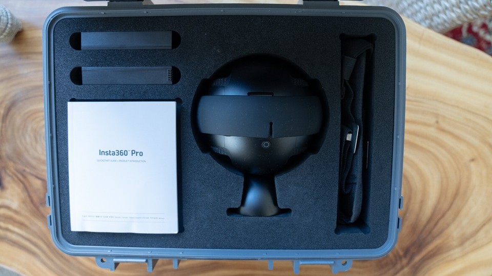 Insta360 Pro 8K 360 Spherical VR Camera w/ Case, Power Adapter, More ...