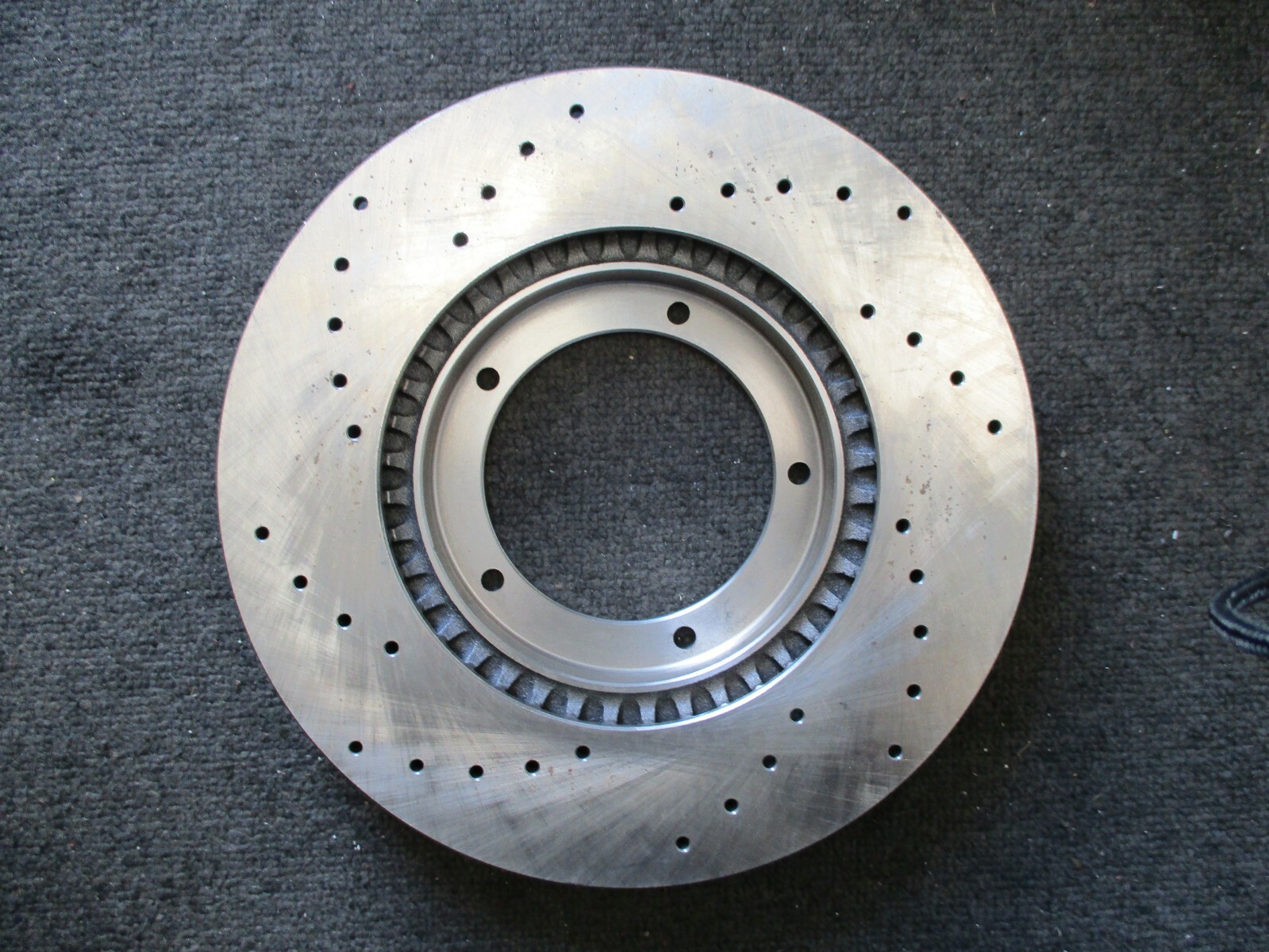 Sport Disc Brake Rotor Front 911-351-041-20 Porsche 911 69-83 Cross ...