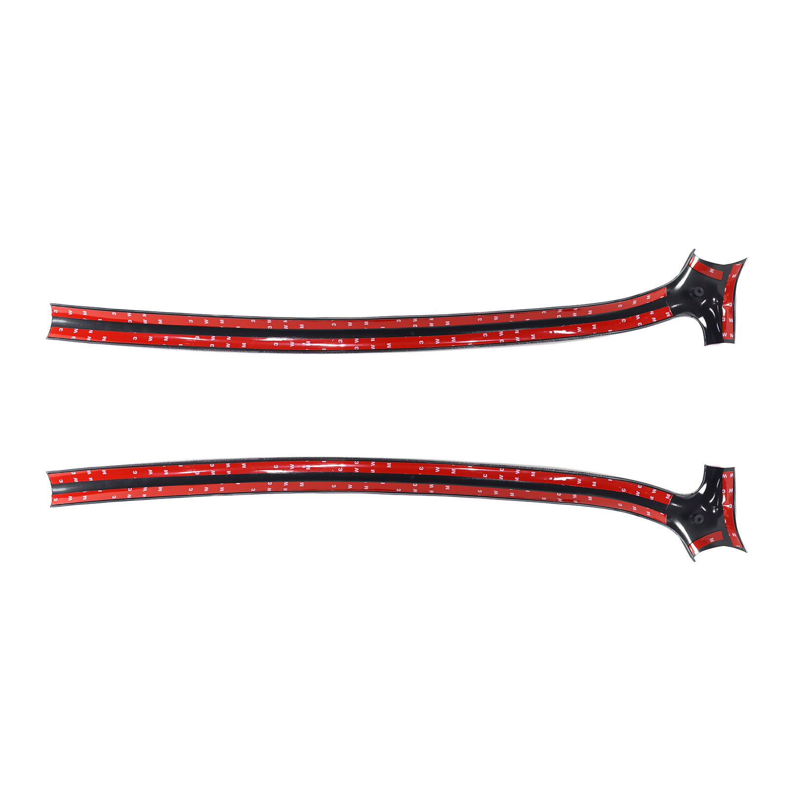 Fits 74-81 Camaro Firebird 2 Piece Black Plastic Side Headliner Trim ...
