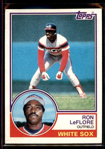 1983 Topps Ron LeFlore #560 Chicago White Sox | eBay