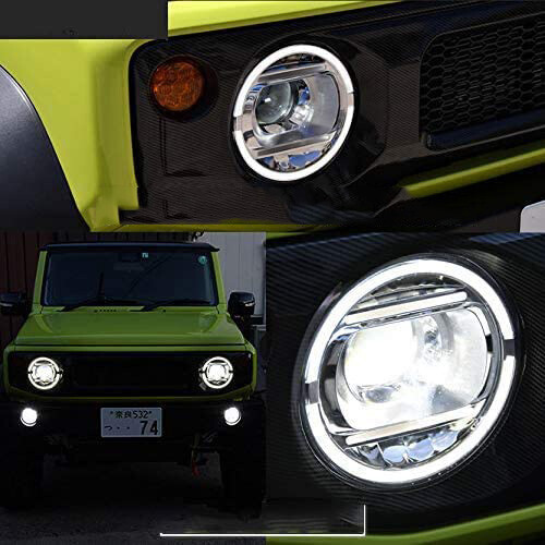 Kit For Suzuki Jimny 2019-20 Replacement Front Headlight Lamps Car ...