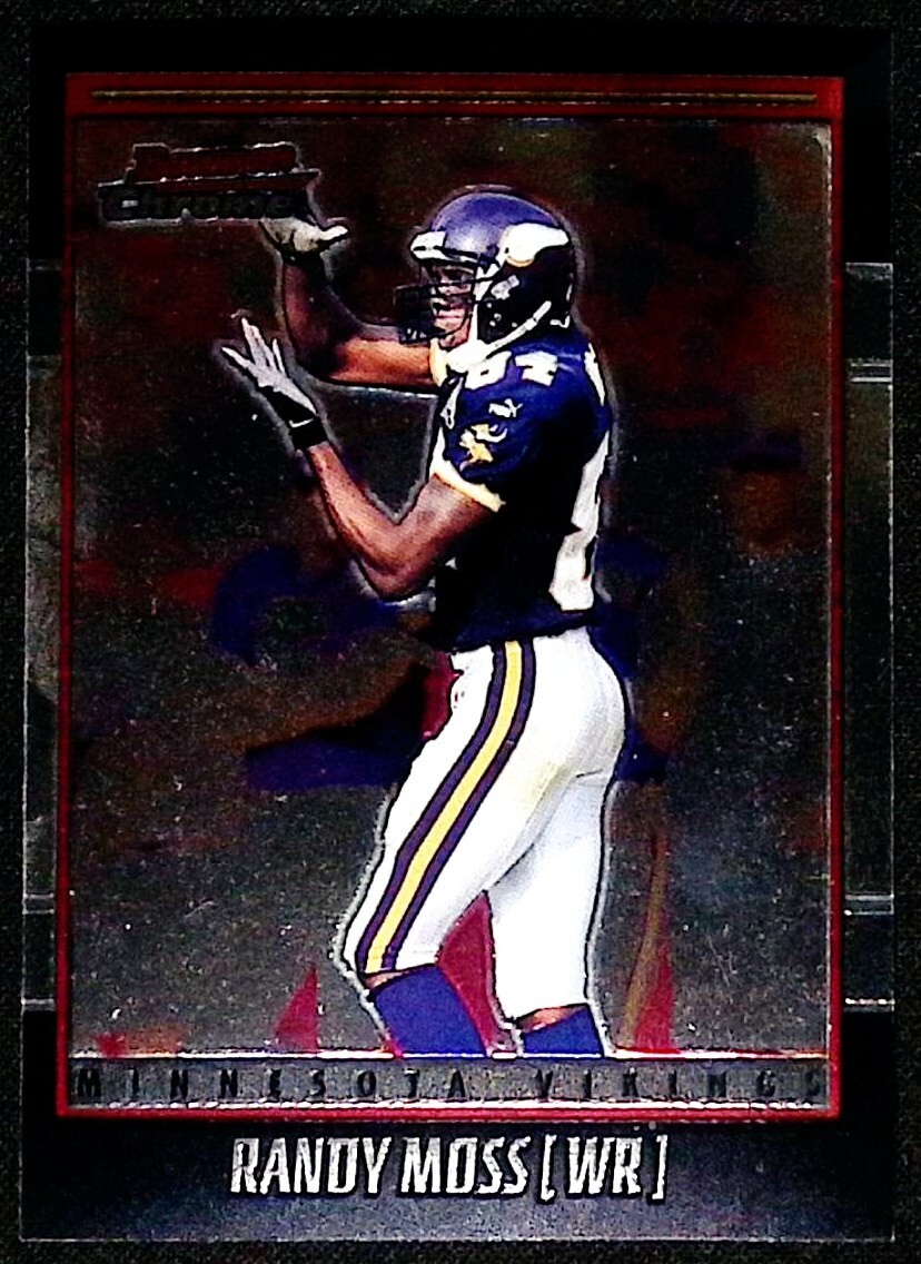 Randy Moss - 2001 Bowman Chrome #92 - Vikings | eBay