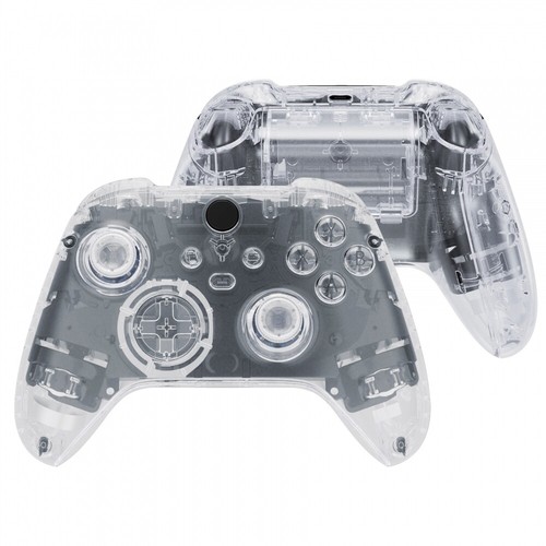 Transparent Clear Front Back Shell w/ Buttons for Xbox Series X/S ...