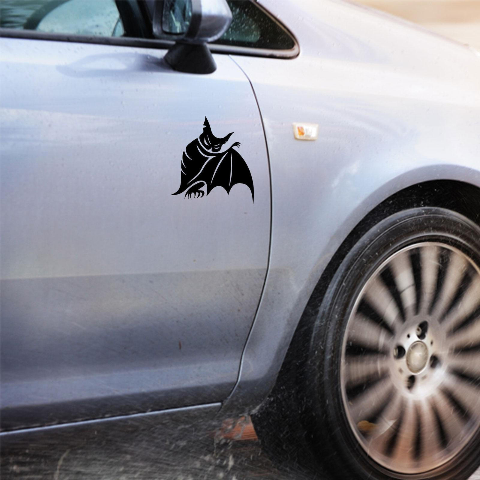 Bat Vinyl Decal Sticker Car Window Wall Bumper Happy Halloween Creepy ...