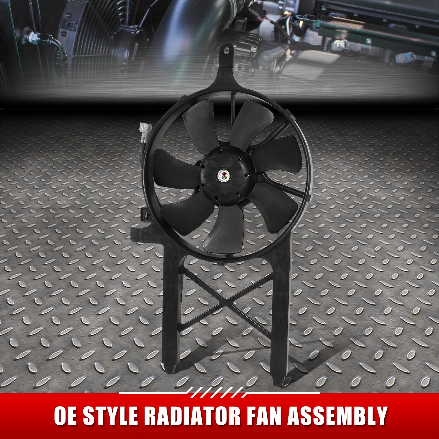 For 05-21 Xterra Frontier Pathfinder OE Style A/C Condenser Cooling Fan ...