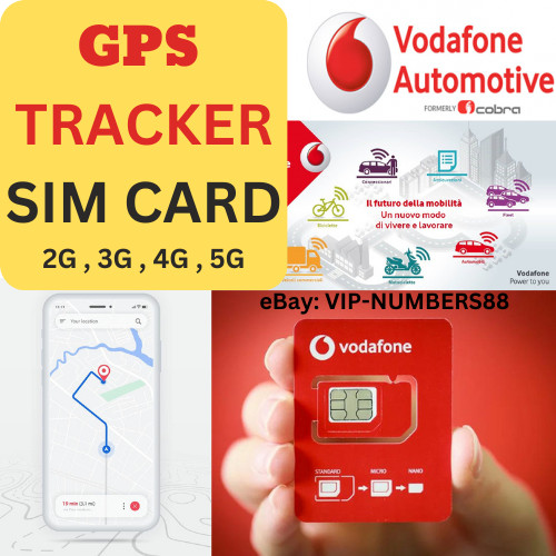 GPS Tracker SIM Card 3G/4G GSM Minimum | Grelly UK