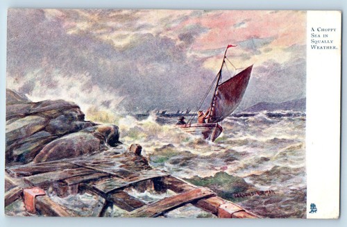 Tracy Minnesota MN Postcard Choppy Sea Squally Weather 1906 Aquarette ...