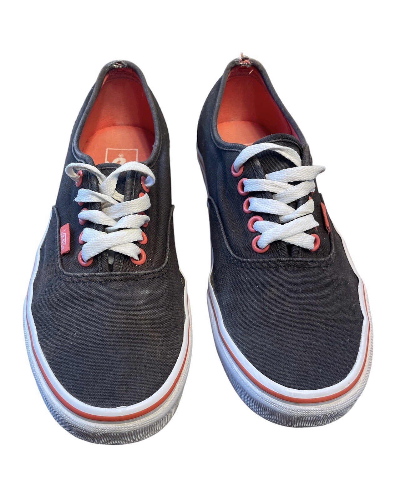 Vans Authentic Magenta Pink Shimmer Glitter Canvas Sneakers Women 8.0 ...