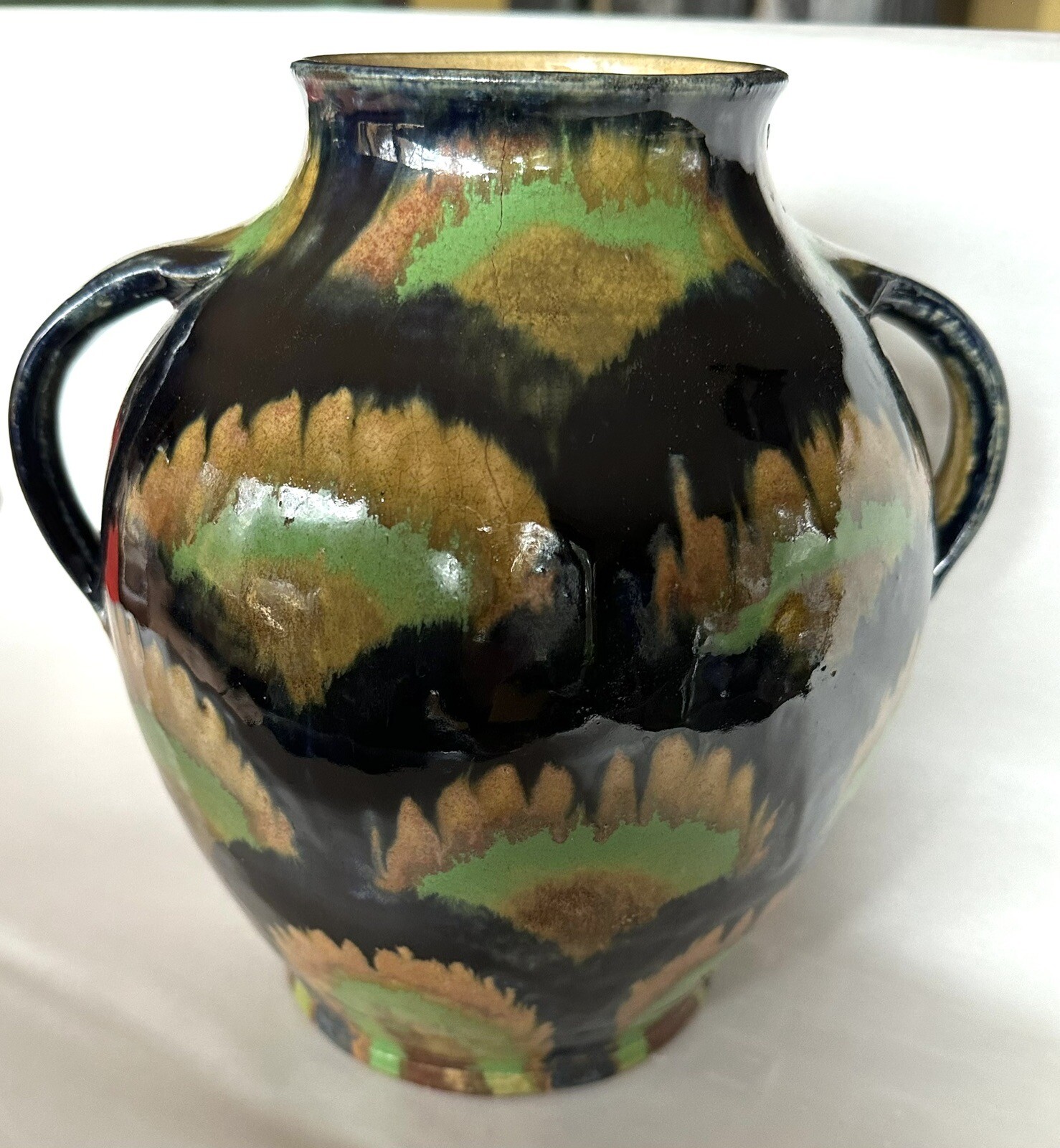 Art Deco German Bang Lang Art Pottery Vase | eBay