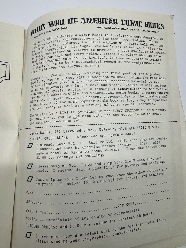 1973 Detroit Triple Fan Fair Program, Conan Art Cover by Barry Windsor ...