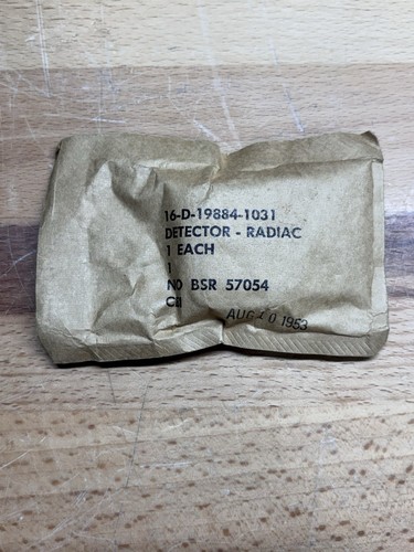 Vintage 1953 RADIAC DT-60/PD Military Personnel Dosimeter (1950s-1960s ...