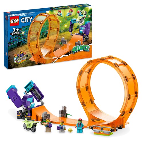 LEGO 60338 City Stuntz Smashing Chimpanzee Stunt Loop & 60299 City ...
