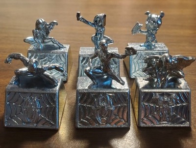 Monopoly Marvel Spider-Man Edition Replacement 6pc Piece Comic ...