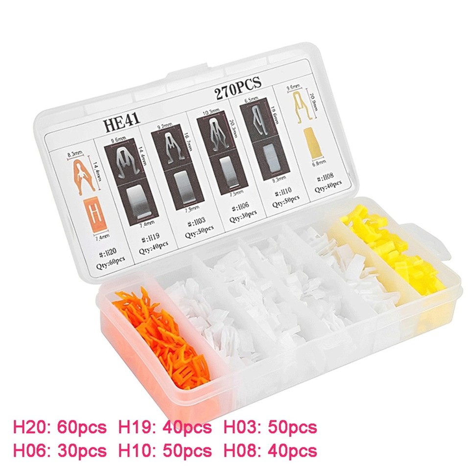 270* Car Dashboard Trim Clips Universal Dash Retainer Clips Plastic ...