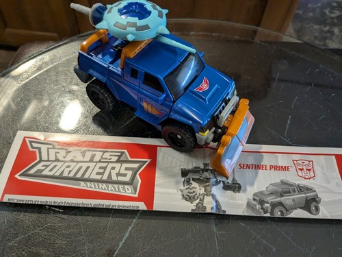 Transformers Animated (Deluxe) SENTINEL PRIME - Complete w/Weapon ...