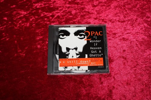 CD SINGLE CLASSIC 2pac, I wonder if heaven got a ghetto HIP HOP ...