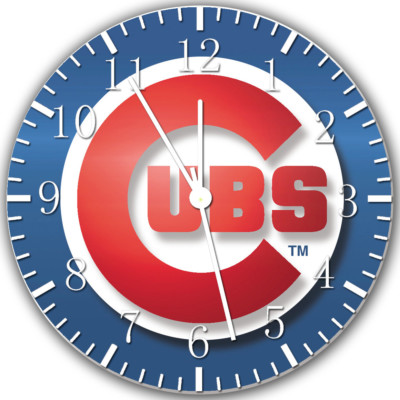 Chicago Cubs Frameless Borderless Wall Clock Nice For Gifts or Decor ...