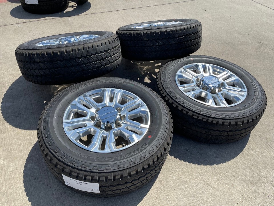 20" GMC Sierra Denali 2500 3500 OEM 5957 wheels rims tires 2022 2023 ...