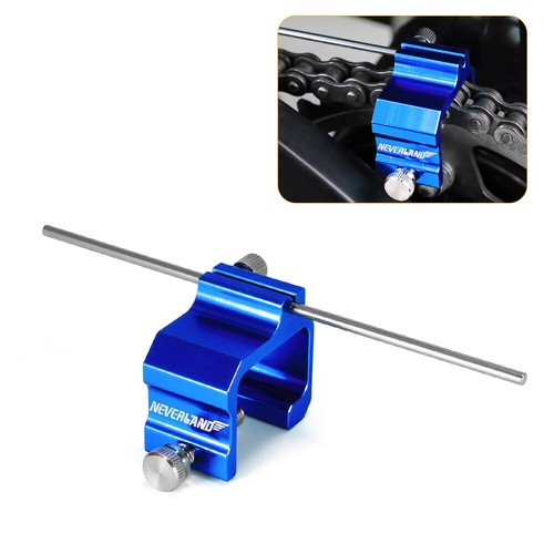 Motorcycle CNC Chain Alignment Tool Aluminium Alloy Quick Accurate ...