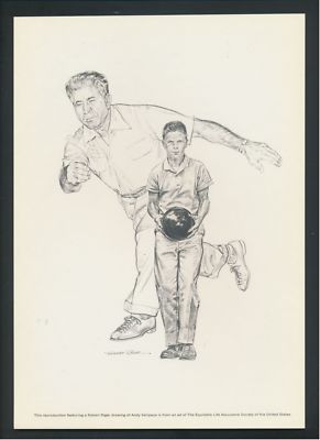ANDY VARIPAPA 1980 REPRODUCTION OF 1961 ROBERT RIGER DRAWINGS ...