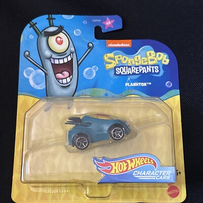 Hot Wheels SpongeBob SquarePants PLANKTON 1:64 4/6 Die Cast Character ...