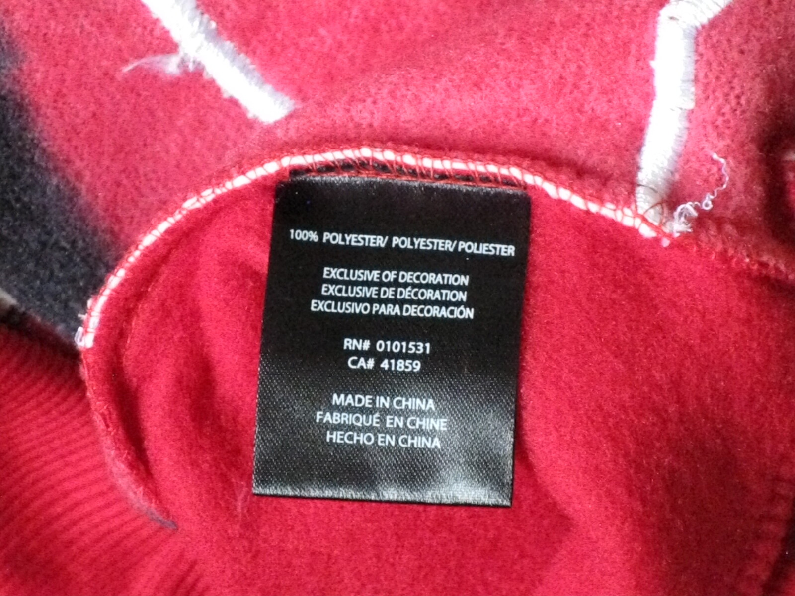 NWT Santa Christmas Plush/Fleece Ugly Sweater- Mad Engine NEW! MD/M/M ...