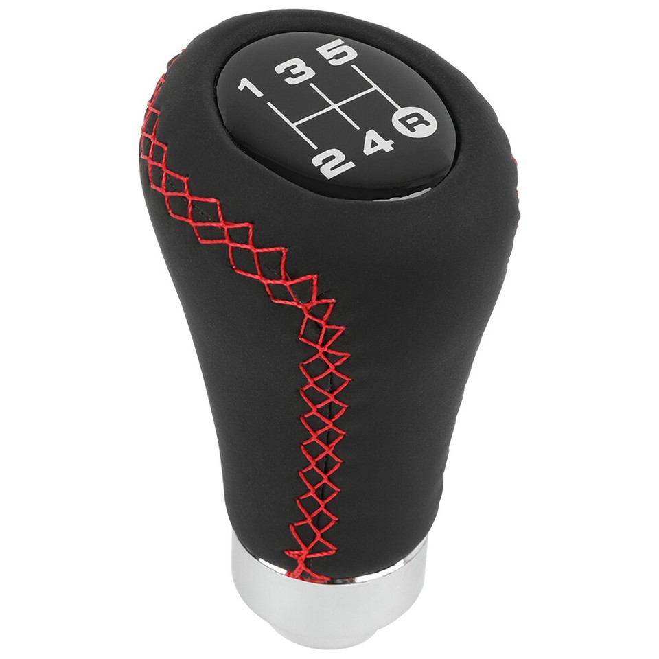 For Subaru WRX STI Impreza Leather Manual 5 Speed Gear Stick Shifter ...