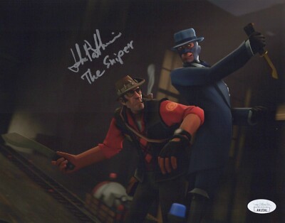 John Patrick Lowrie Signed 8x10 Team Fortress 2 Sniper Autograph Photo ...