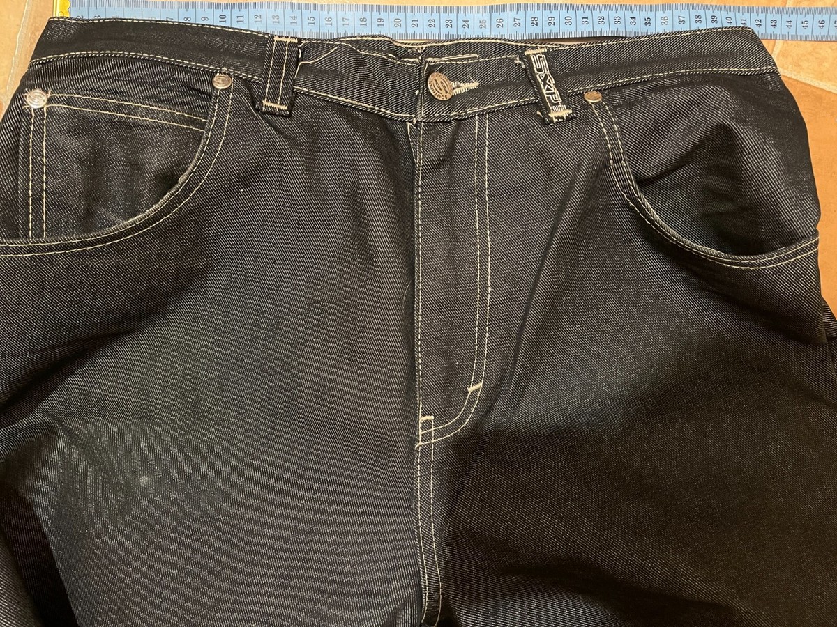Southpole jeans, shiny black silver vintage baggy, 90s hip Southpole jeans, shiny black silver vintage baggy, 90s hip
