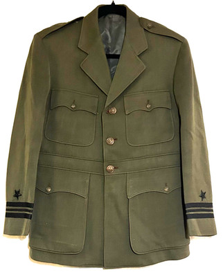 WWII US Navy Aviator Pilot Lieutenant Commander Dress Green Coat ...