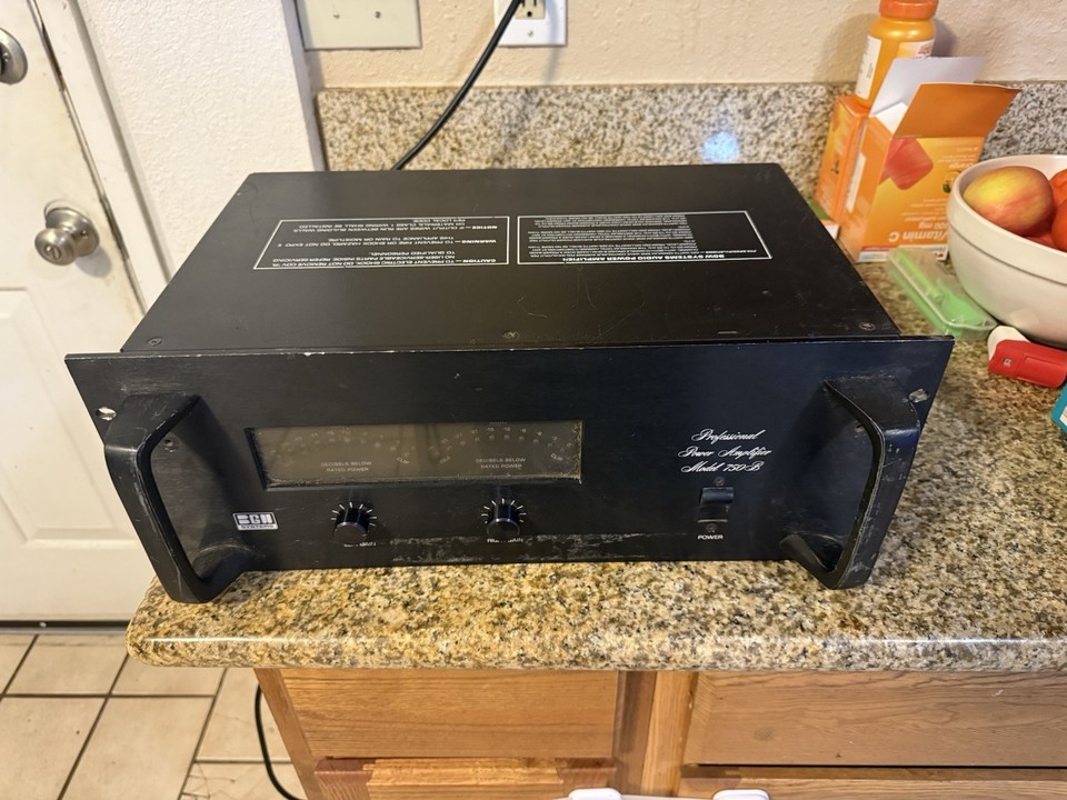BGW Systems Professional Power Amplifier Model 750B Dual Channel Rack ...