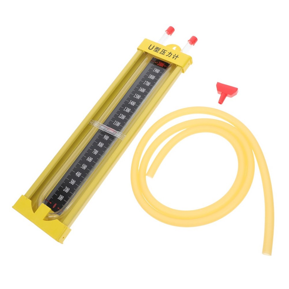 Water Column Manometer Vacuum Pressure Tool Gauge for Tube Accuracy ...
