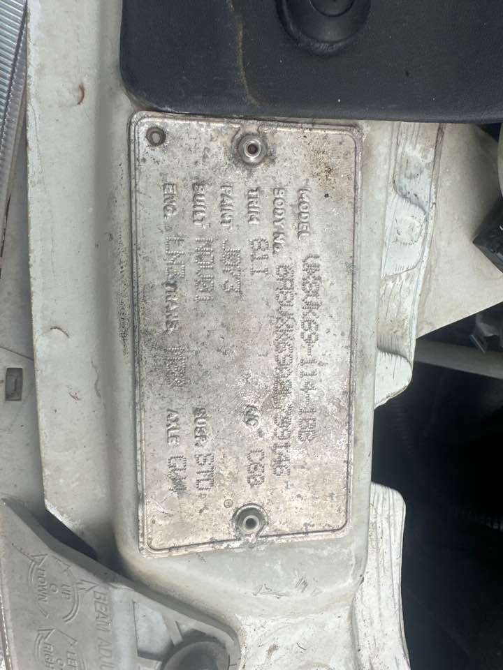 2001 Holden Vx Commodore RH Tailgate Hinge #B167 | eBay