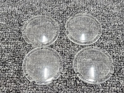 Overhead Light Lens Cover Clear Round Hadley 82-26555-000 MCI Bus (Lot ...