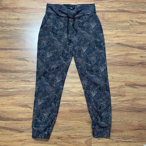 Rachel Zoe Womens Black Patterned Drawstring Athletic Jogger Pants Sz ...