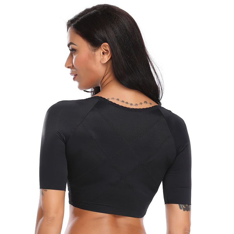 Women Upper Arm Shaper Post Surgical Posture Corrector Compression Tops ...
