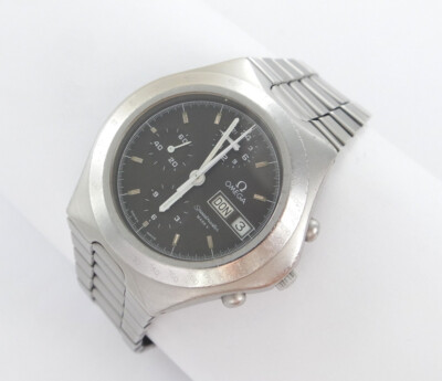 Omega Speedmaster Mark V von 1985 Edelstahl Chronograph Papiere St 376. ...