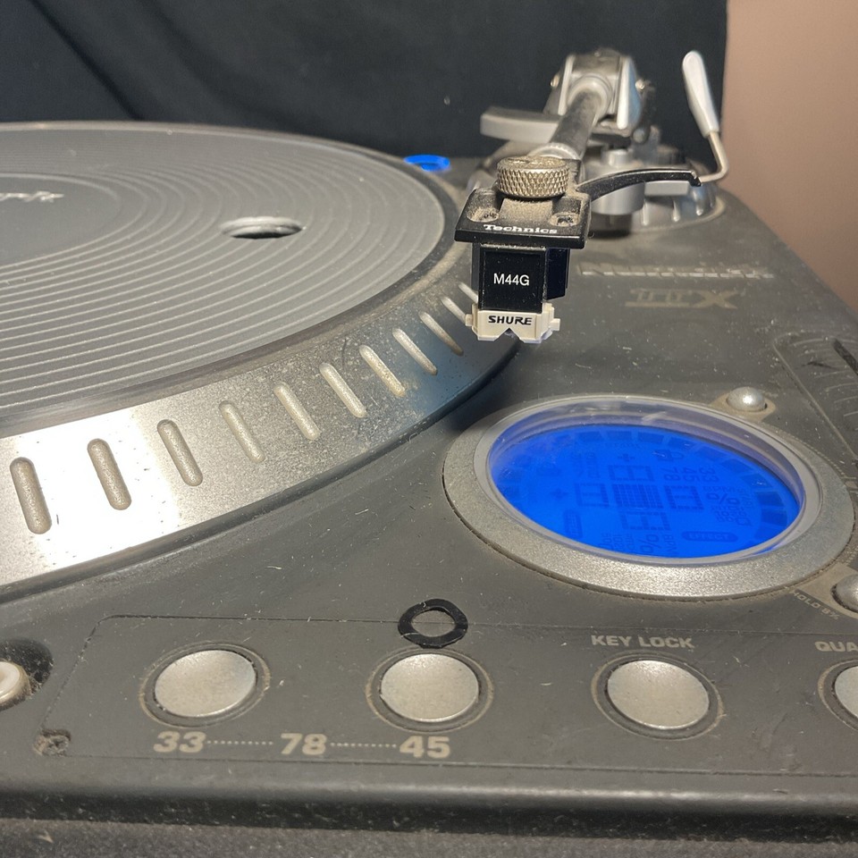 NUMARK TTX1 DIRECT DRIVE TURNTABLE GREAT CONDITION TECHNICS W/ SHURE ...